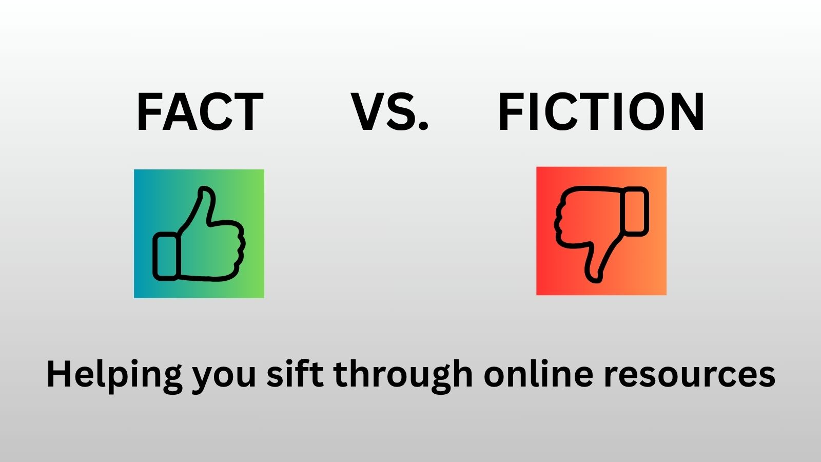 Fact vs. Fiction: Helping you sift through online information - PxP