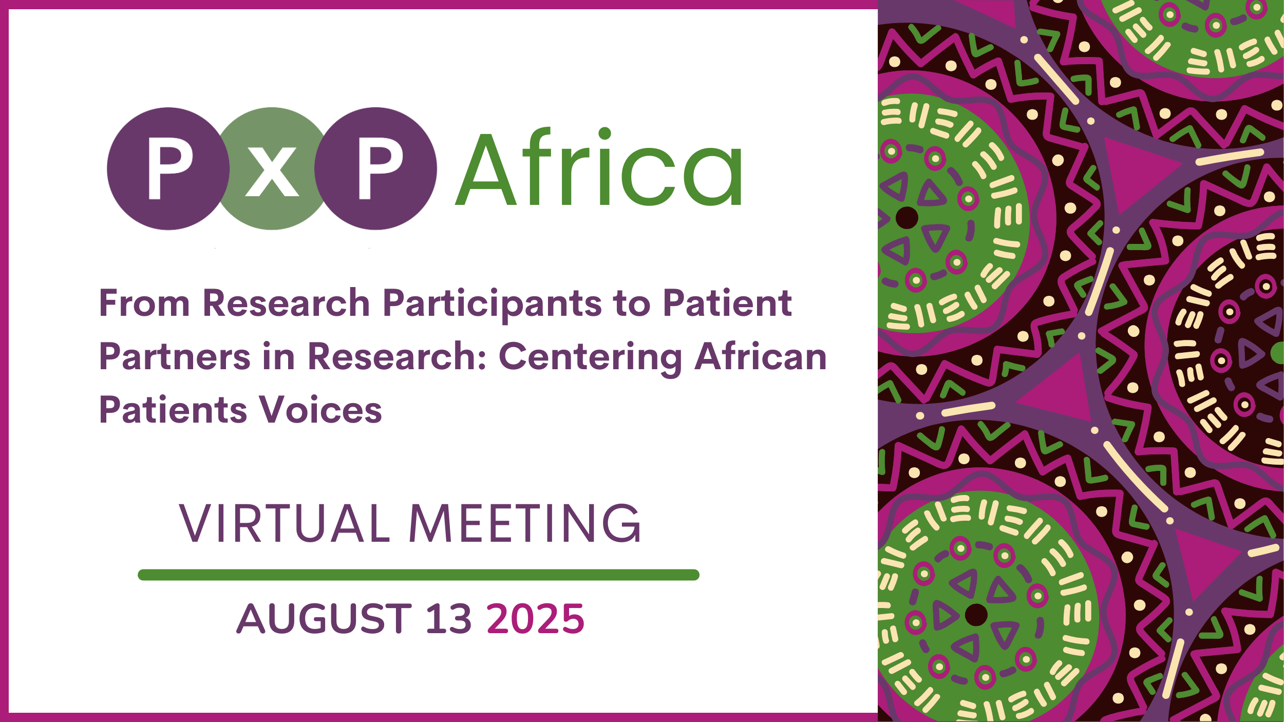 PxP Africa Attendee Chat Summary - PxP