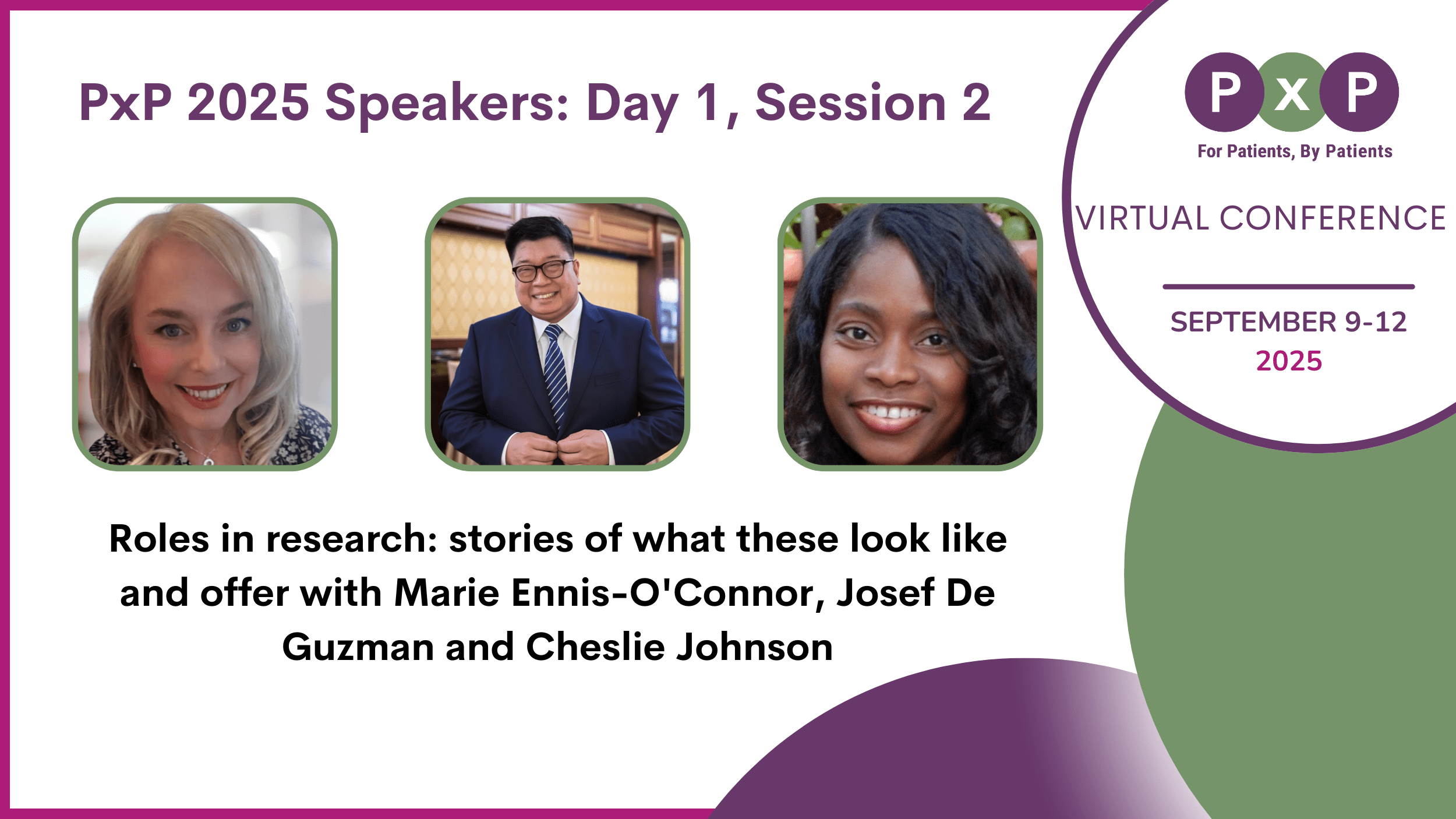 Roles in Research Chat Summary PxP 2025 - PxP